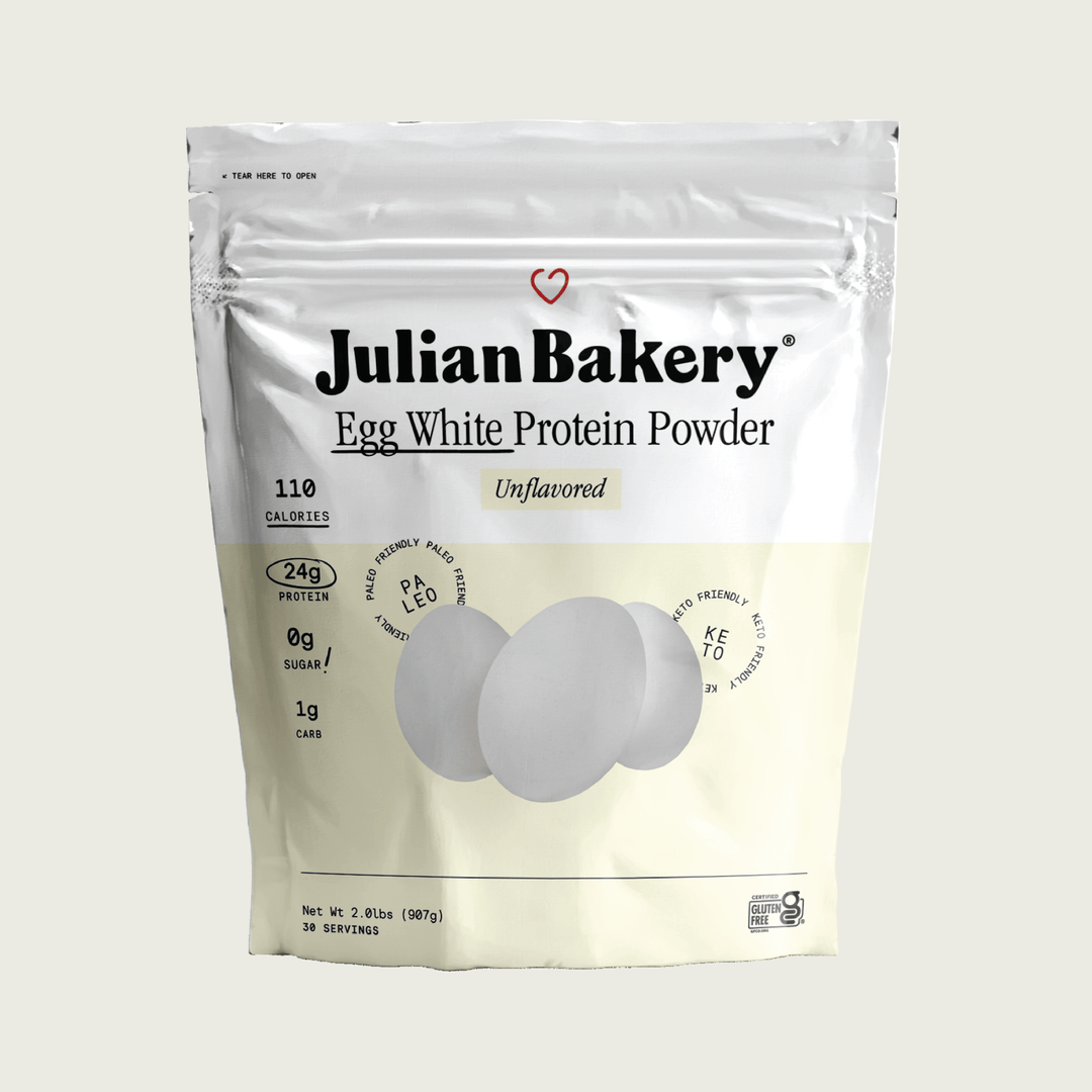 Egg White Protein Powder Unflavored |24g Protein |Sugar Free – Julian ...